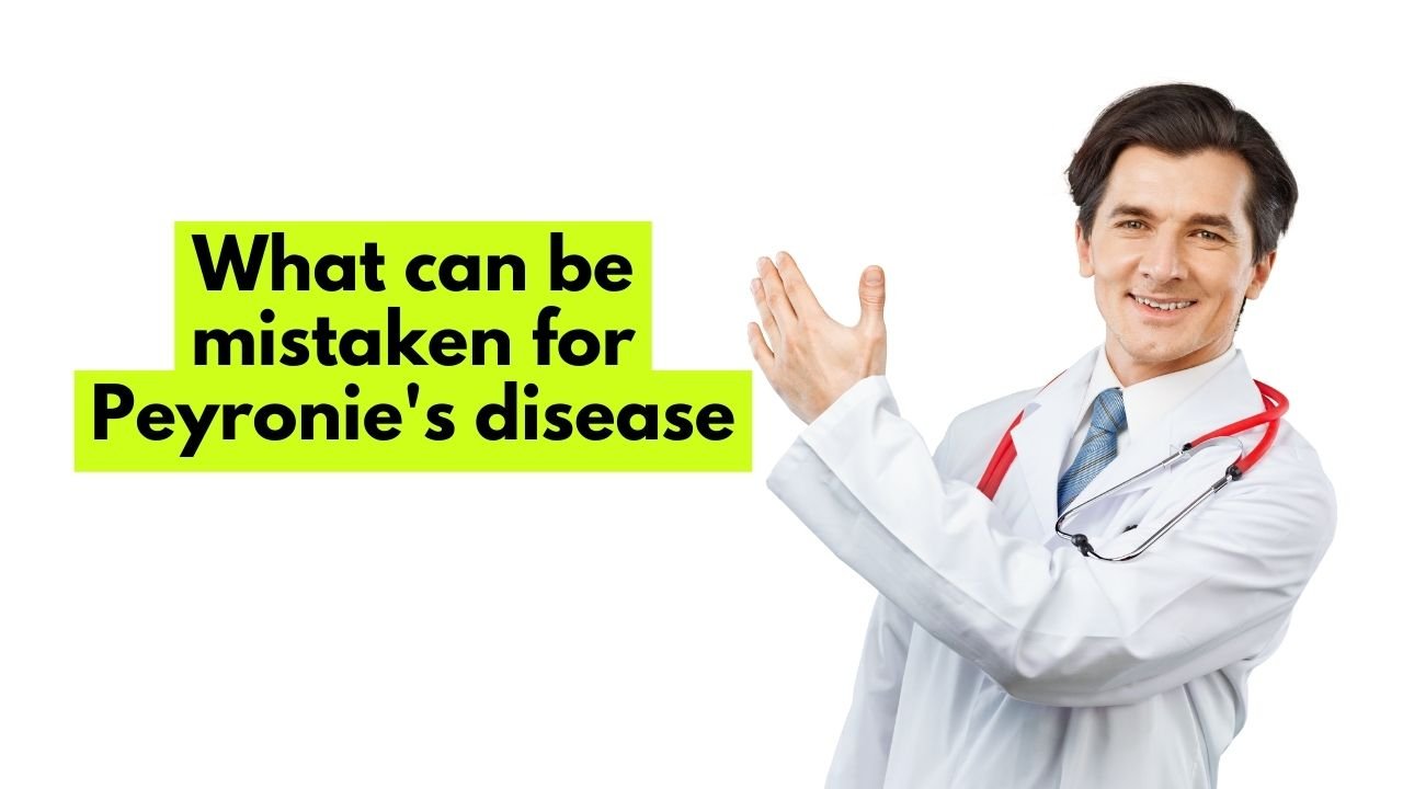 What can be mistaken for Peyronie's disease?
